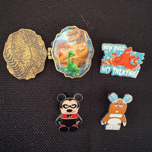 Disney | Other | Disney Character Pin Set | Poshmark